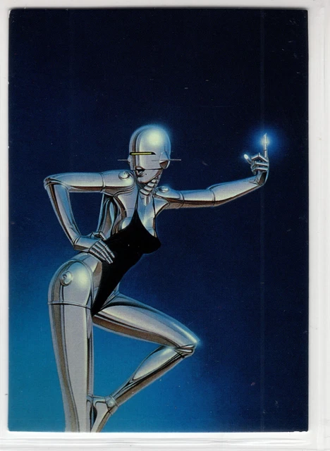 1993 Hajime Sorayama Sexy Robots And Pinups Card 40 Golden Girl £1