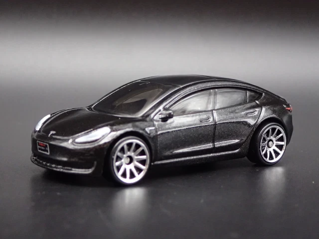 TESLA MODEL 3 Rare 1:64 Scale Limited Collectible Diorama Diecast Model ...