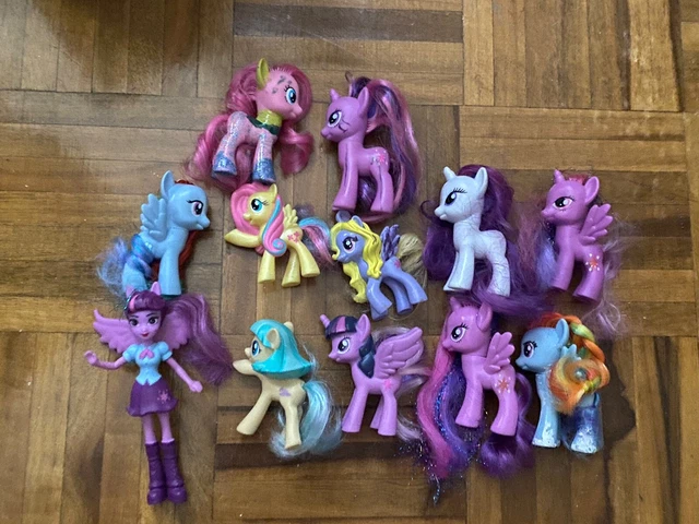 MY LITTLE PONY MLP G4 Brushable Flawed Fakie Lot Equestria Girls McDonald’s Toys $11.98 ...