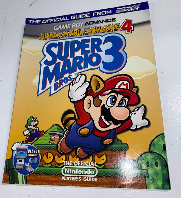 OFFICIAL SUPER MARIO Bros 3 Game Boy Advance 4 Player's Strategy Guide ...