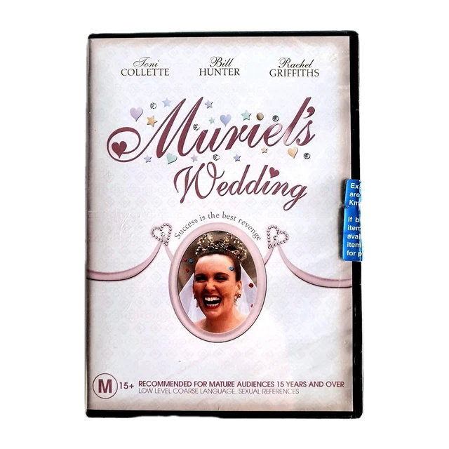 MURIEL'S WEDDING DVD 1994 Aus Comedy, Toni Collette, Rachel Griffiths, Region 4 £5.17 - PicClick UK