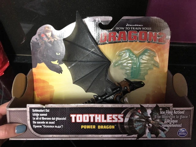 HOW TO TRAIN Your Dragon - Toothless Ice Fling - Night Fury - Power ...