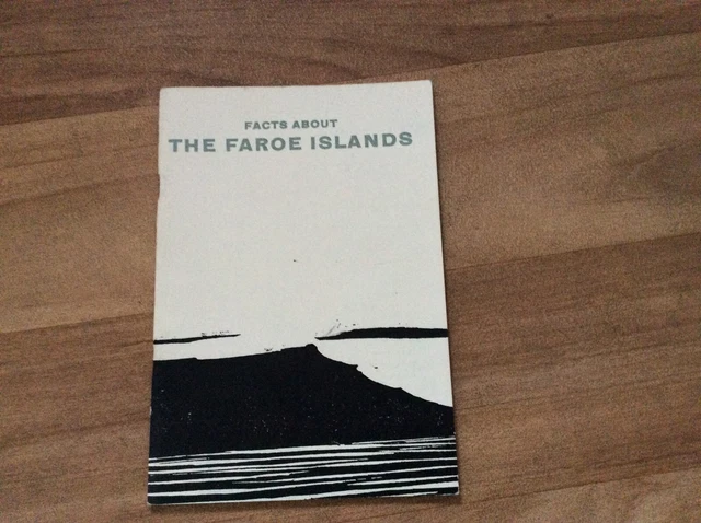 FACTS ABOUT THE Faroe Islands Vintage Illustrated Book- Freepost Uk £6. ...