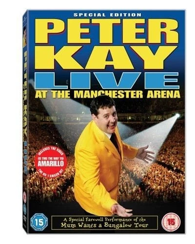 PETER KAY: LIVE at Manchester Arena (DVD) Peter Kay Gordon Isaacs Karl ...