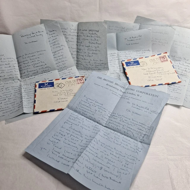 HANDWRITTEN LOVE LETTERS David Longley Kumasi Ghana , Military, BBC ...