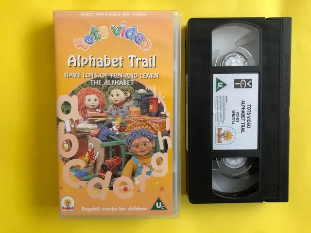 TOTS TV, ALPHABET Trail, VHS Rare - VHS £34.98 - PicClick UK