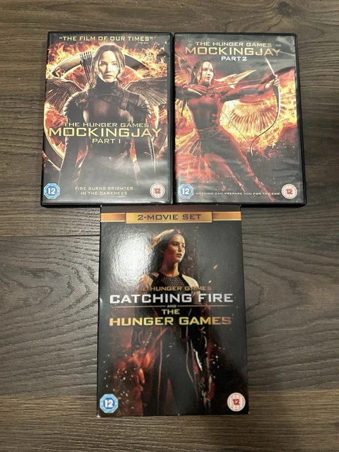 THE HUNGER GAMES Complete DVD Collection Dystopian Action Series £1.75 ...