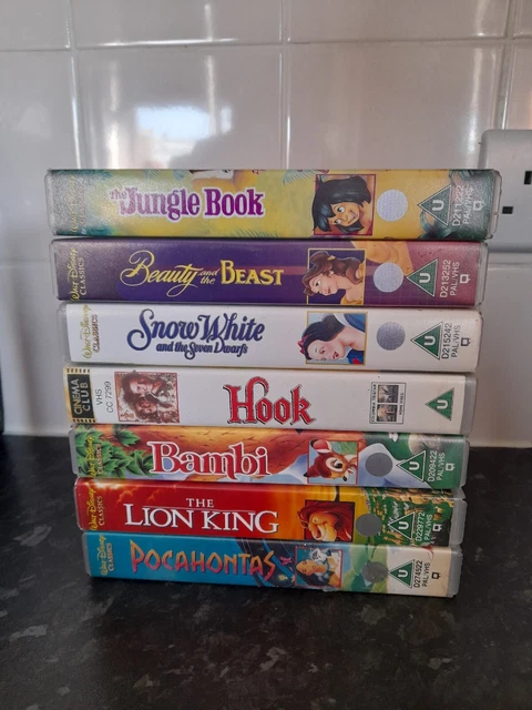 DISNEY CLASSIC VHS Bundle £9.49 - PicClick UK