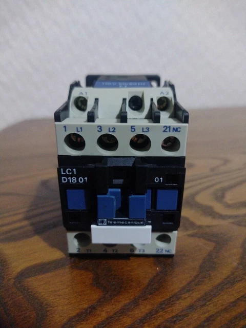 SCHNEIDER TELEMECANIQUE ELECTRIC Lc1-D18-01/ Lc1D1801 Contactor £13.50 ...