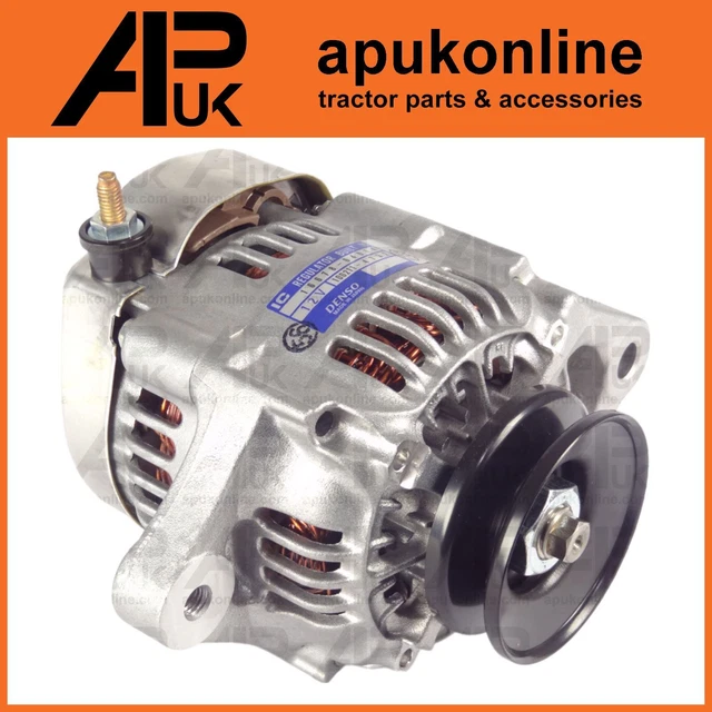 GENUINE DENSO ALTERNATOR 12V 40A For Iseki John Deere Kubota Compact ...
