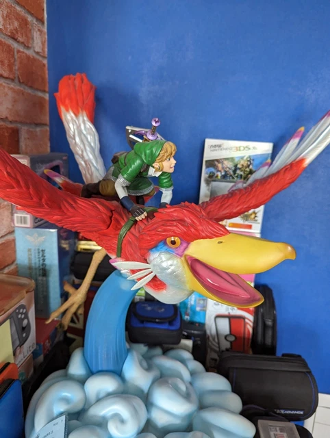 STATUE LINK ON Loftwing Zelda Skyward Sword F4F First 4 Figures boite ...