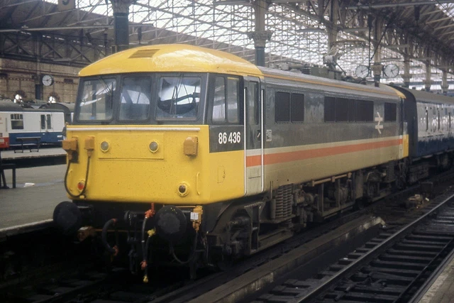 BRITISH RAIL 86436 Manchester Piccadilly 1986 Rail Photo EUR 3,78 ...