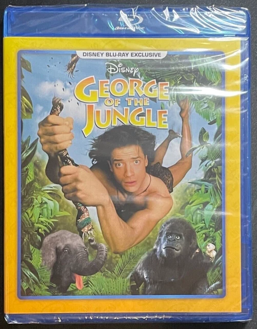 GEORGE OF THE JUNGLE (BLU-RAY, DISNEY MOVIE EXCLUSIVE, NEW, 1997 ...