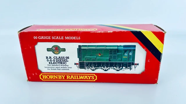 HORNBY R156 OO Gauge Class 08 BR Green "13012" Diesel Locomotive £14.50 ...