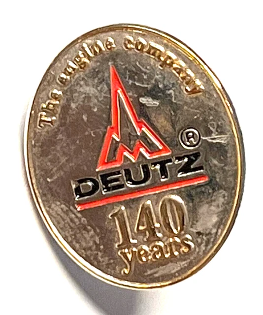 DEUTZ THE ENGINE Company 140 Years Pin (H27) EUR 9,95 - PicClick DE