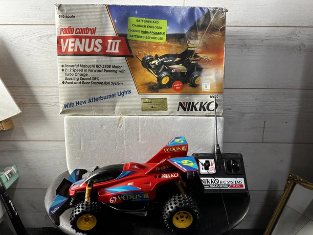 NIKKO RC CAR Venus III Boxed 1980s - Buggy Vintage Radio Controlled Car ...