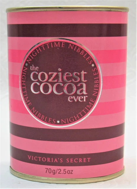 VICTORIA'S SECRET COCOA Hot Chocolate Nighttime Nibbles Vintage New TIN ...