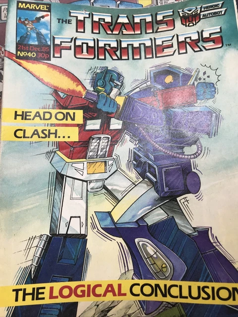 EXTREMELY RARE THE Transformers Comic No 40 EUR 18,72 - PicClick IT