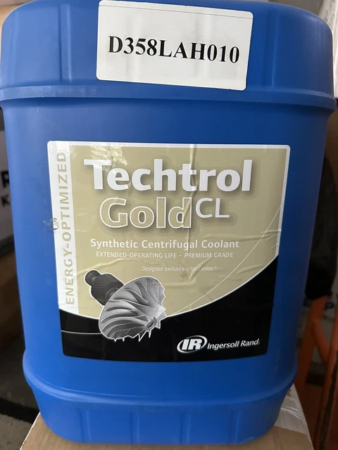 INGERSOLL RAND TECHTROL Gold CLSynthetic Centac coolant, 20L £304.41 ...