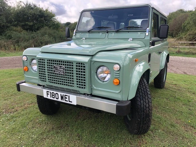 LAND ROVER DEFENDER 90 HERITAGE Galvanised chassis/bulkhead/cappings £ ...