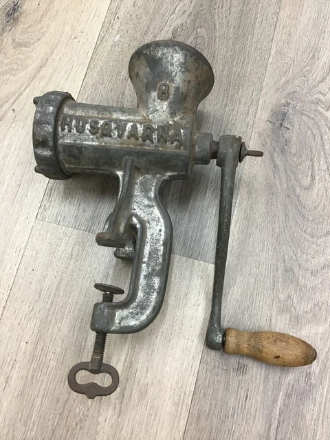 VINTAGE RELIANCE NO 8 Husqvarna Meat Mincer - Sweden $25.00 - PicClick AU