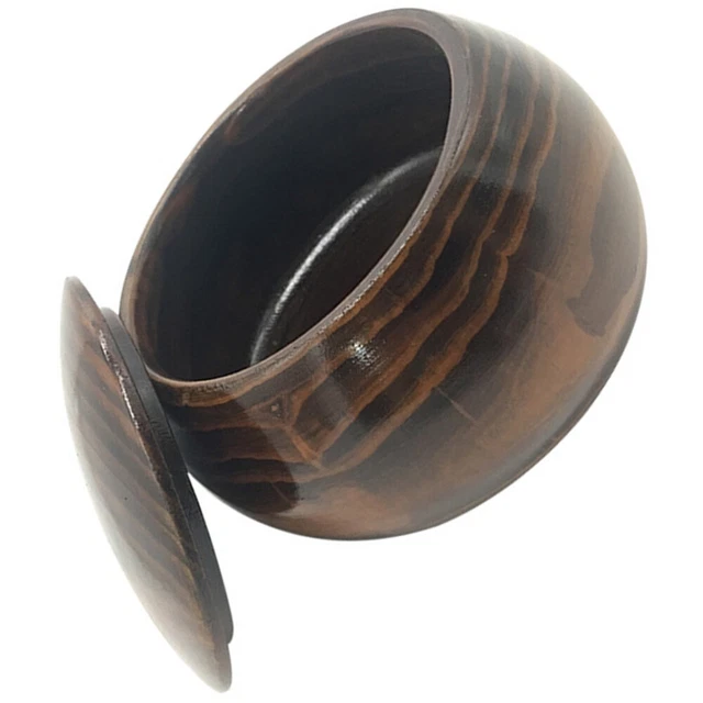 BARATTOLO DI SCACCHI in legno professionale Go Bowl gioco da tavolo ...