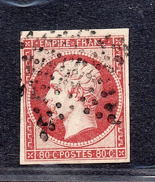 + TIMBRE NAPOLEON No17 SANS DEFAUT / 80C SIGNE / COTE > 100 E / SUPERBE ...