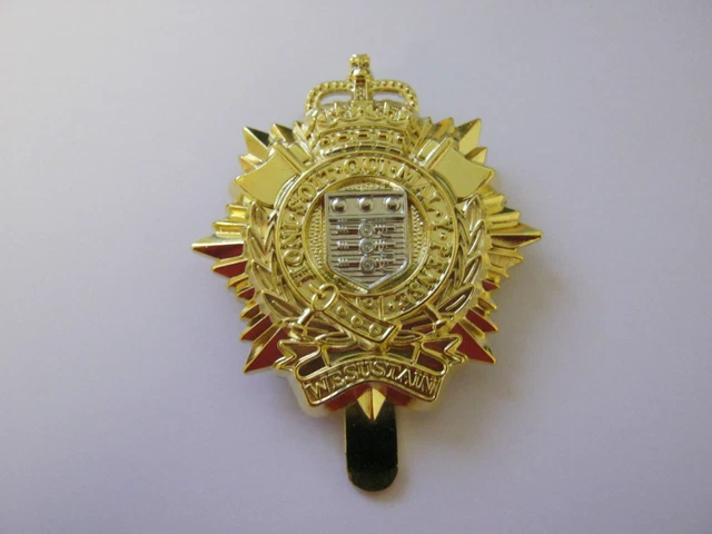 ROYAL LOGISTIC CORPS (RLC) Beret Cap Badge British Military - Brass ...