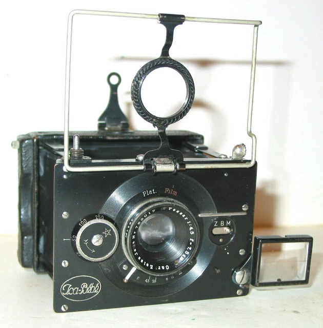 ICA BEBE 4,5X6 Miniatur Spreitzenkamera Mit Tessar 4,5/75Mm Objektiv ...