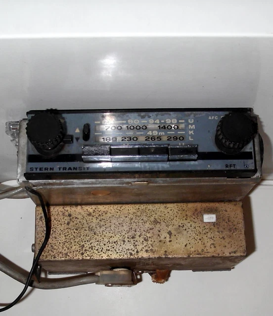 DDR RFT STERN Transit Autoradio 6 - 12 Volt EUR 45,00 - PicClick DE