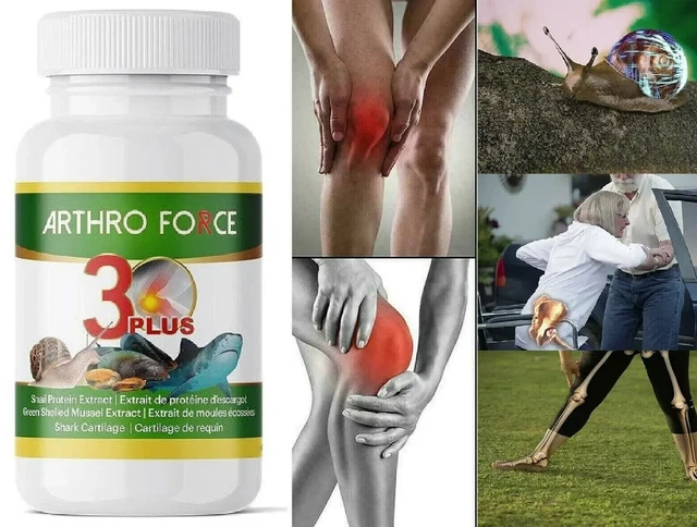 ARTHRO FORCE ARTHRITIS Rheumatism Joints Muscle Pain Relief Healing- 30 ...