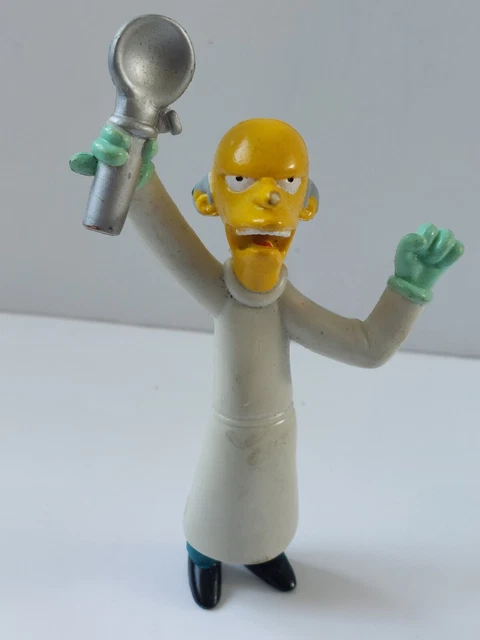 THE SIMPSONS 2001 Halloween Mad Scientist Mr Burns Fast Food Toys ...