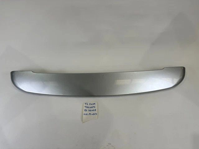 VW T6 OEM Style Tailgate Spoiler (Reflex Silver) DAMAGED £77.99 ...