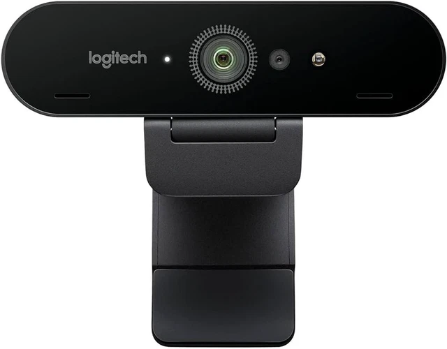 LOGITECH BRIO PRO 4K UHD ZOOM/Microsoft Teams - Webcam Camera- Black ...