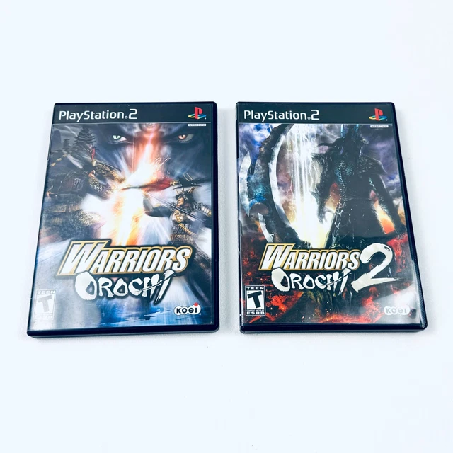 WARRIORS OROCHI & Warriors Orochi 2 (Sony PlayStation 2) CIB Complete ...