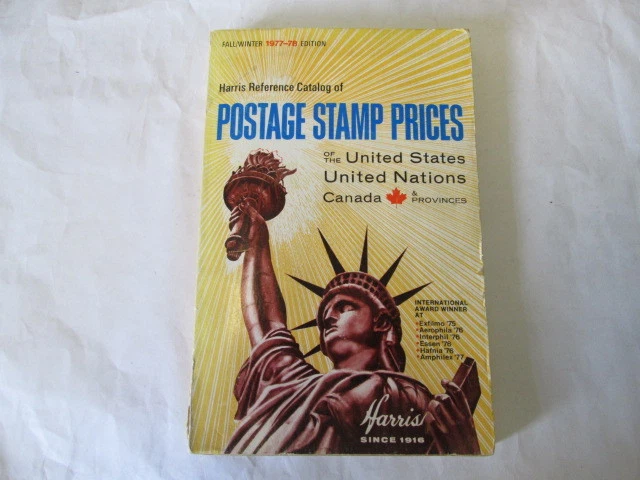 HARRIS REFERENCE CATALOG of Postage Stamp Prices of the United States ...