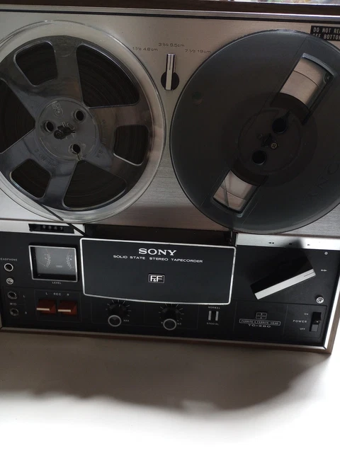 VINTAGE - SONY TC-280 Reel-to-Reel Solid State Stereo Tape Recorder - For Parts £149.10 ...