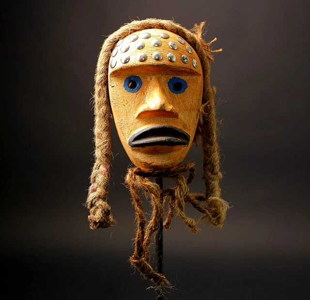 MASQUE DAN AFRICAIN art tribal africain art africain Liberia Dan masque ...