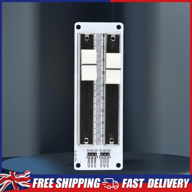 DOUBLE ROW SLIDING Linear Potentiometer Module 10K Slide Potentiometer Module £7.79 - PicClick UK