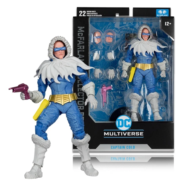 FIGURINE CAPTAIN COLD (The Rogues) Super Villain DC comics McFarlane ...