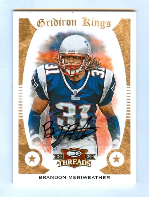 BRANDON MERIWEATHER 2007 Rookie Threads Auto Rc #/400 EUR 16,56 ...