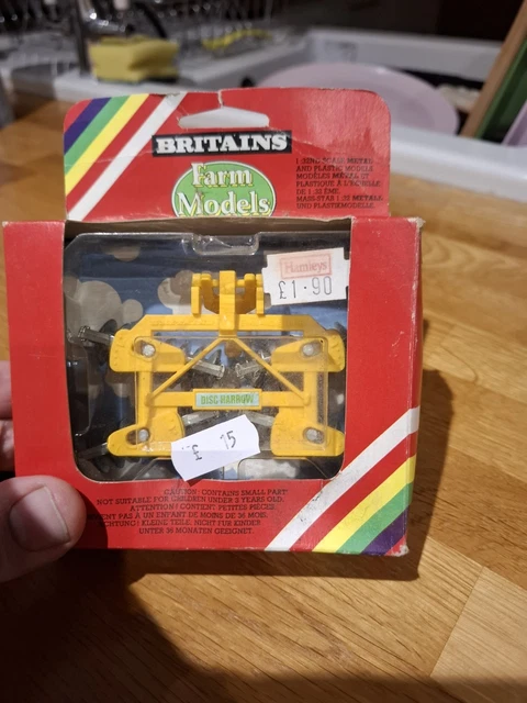 BRITAINS FARM TOYS disc harrow for tractor ( Boxed ) £10.80 - PicClick UK