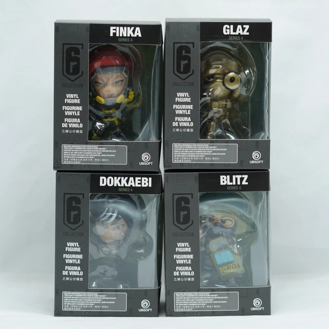 RAINBOW SIX SIEGE-COLLECTION Figure/Chibi- Dokkebi, Blitz, Finka Glaz ...