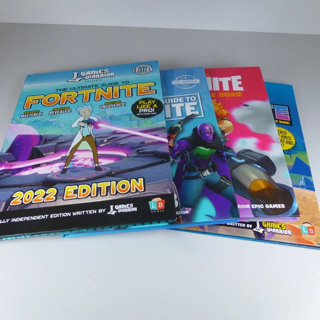 FORTNITE BOOK ANNUAL Bundle x 4 Ultimate Guides & Chronicle 2022 & 2023 ...