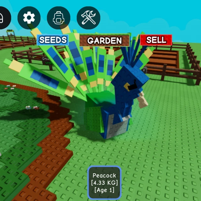BIG PEACOCK ROBLOX Grow A Garden🌱 | Fastest Delivery £21.48 - PicClick UK