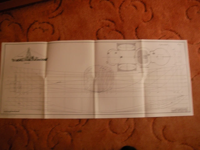 MODELLERS DRAUGHT PLAN Kil Class Patrol Vessel scale + Model Shipwright ...