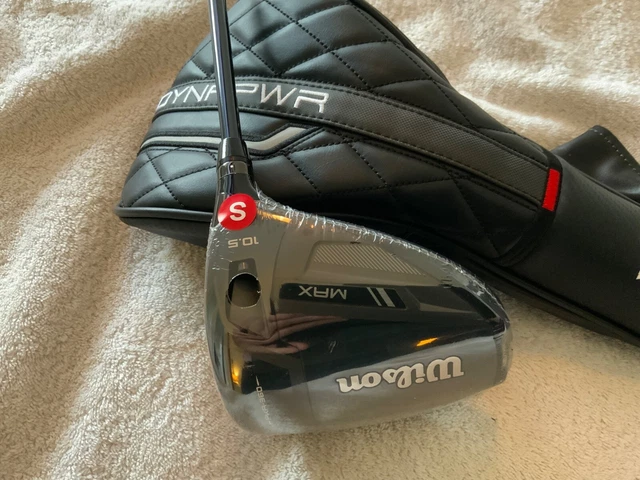 WILSON DYNAPWR MAX 2025 DRIVER 10.5 Deg Mens RIGHT Hand STIFF Flex NEW ...
