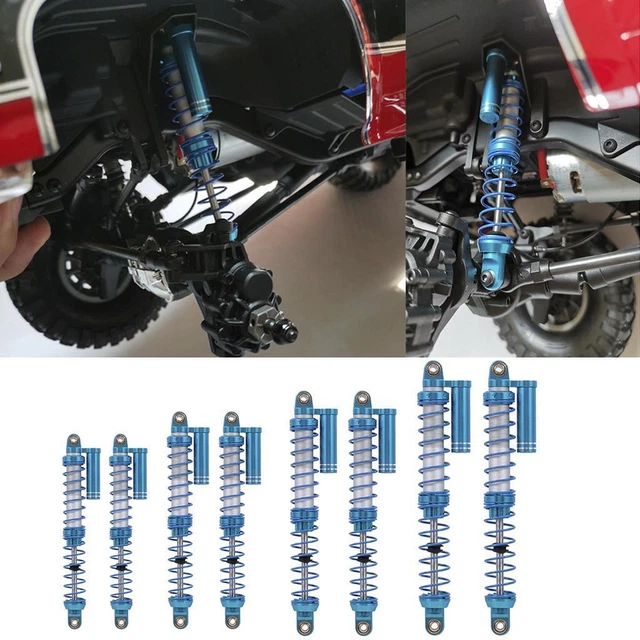 2 METAL SHOCK absorbers negative pressure dampers for Axial SCX10 /10 ...