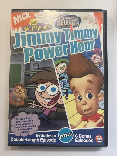 THE JIMMY TIMMY Power Hour (DVD, 2004) The Fairly Odd Parents ...
