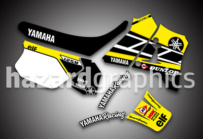YAMAHA DT DTR DT125R Graphics Kit Sticker Decal Set (Yellow & Black DT ...